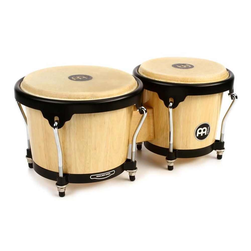 Bongo 6 3/4″ + 8″ – Meinl – Headliner Series – Color Natural