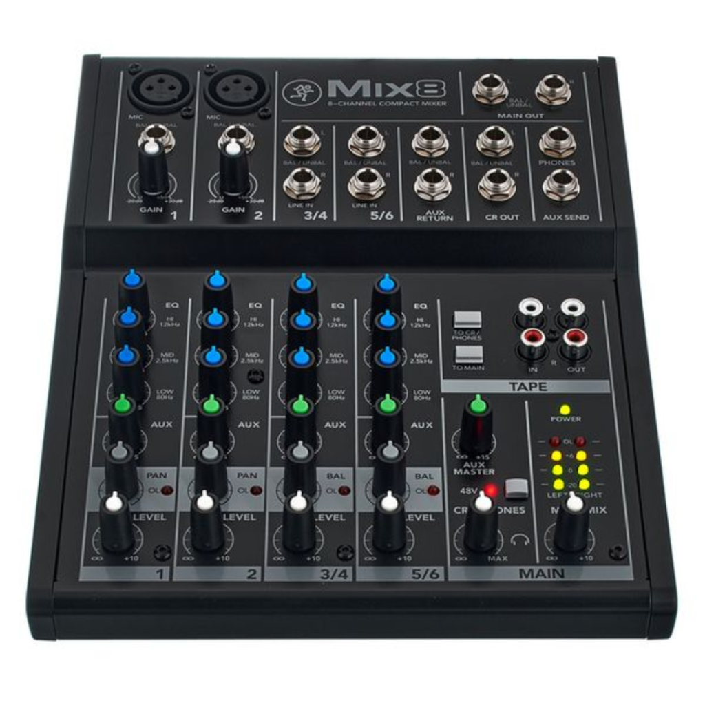 Consola Compacta de 8 Canales – Mackie – Axcess Instrumentos Musicales ...