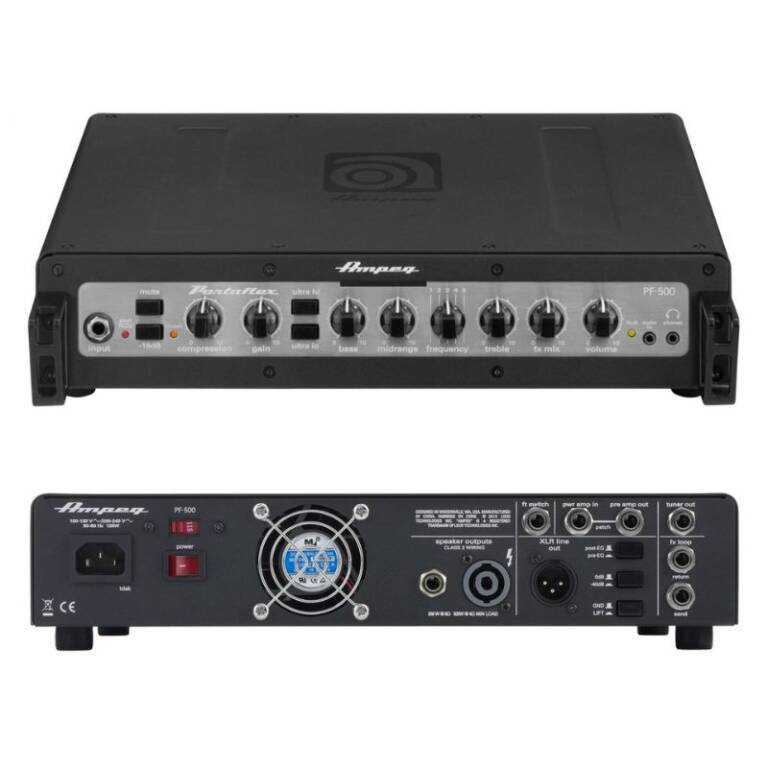 Amplificador para bajo – Ampeg – 500w – Preamp. D Class – Axcess ...